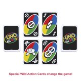 UNO All Wild, UNO Show ‘em No Mercy, UNO Dare Adults Only 3 Card Game ...