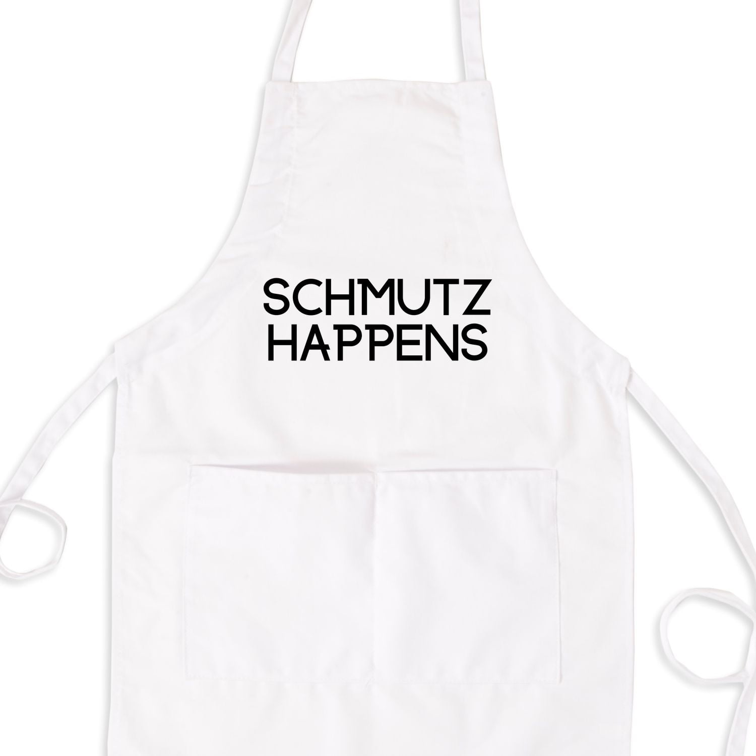 Shmutz Happens, Jewish Funny Apron With Pockets - Walmart.com
