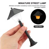 Jiandong Mini Street Lamp Model Street Mini Light Post Lamp Model House ...