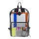 Eastsport Unisex Multi-Purpose Clear Backpack with Front Pocket and ...