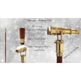 collectiblesBuy Foldable Victorian Walking Cane with Brass Telescope ...