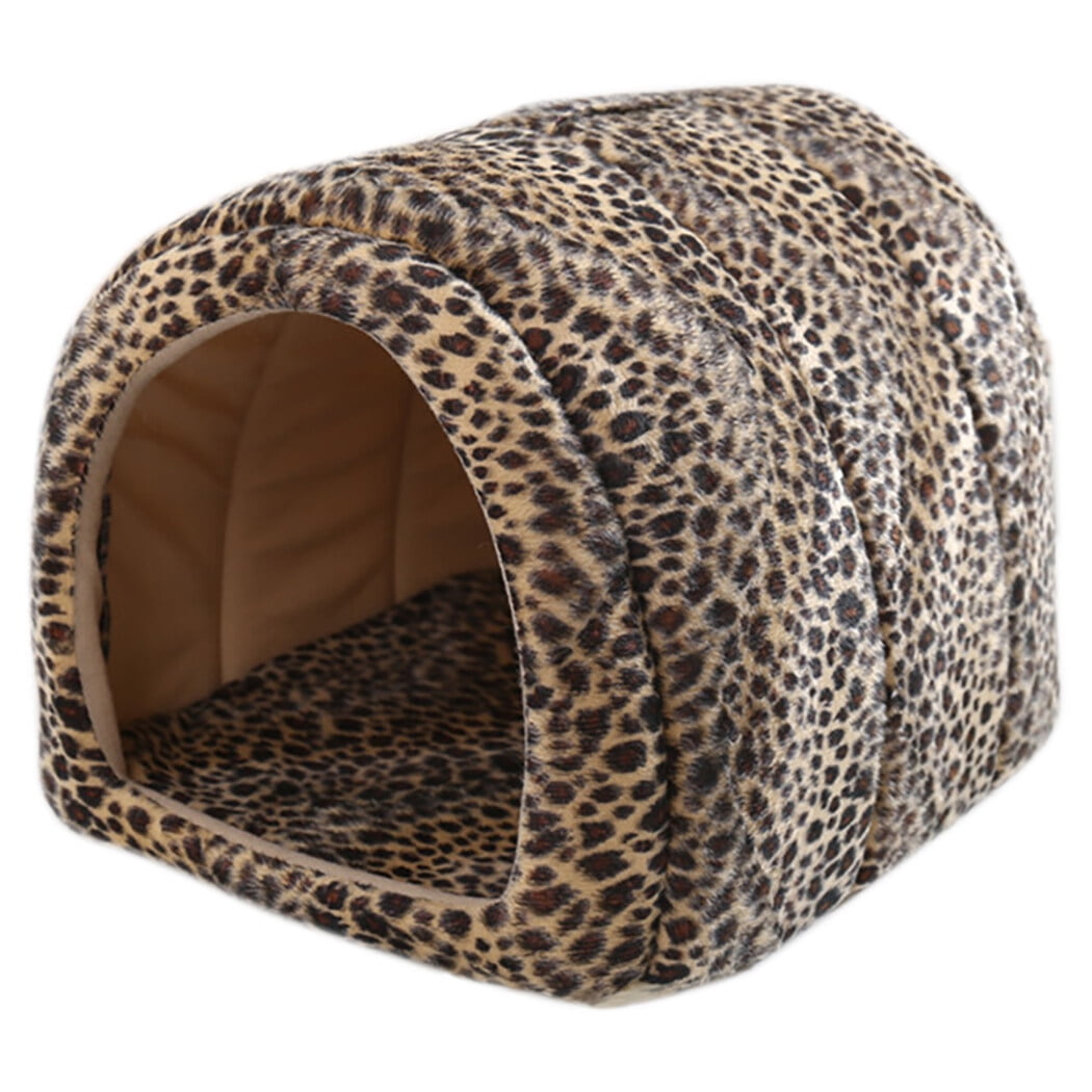 Click here for Byepica Pet Bed Cave Windproof Leopard Zebra Polka... prices