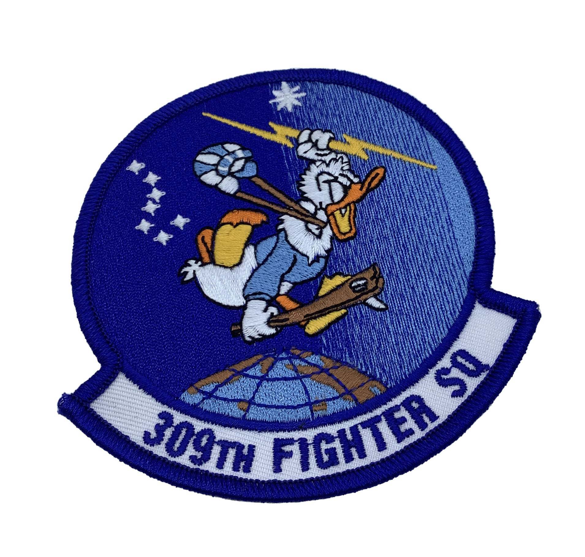 309th Fighter Squadron Patch – With Hook and Loop - Walmart.com