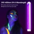 QALLPESD LED Black Light UV Bar, 10W USB Glow Lamp for Party, Stage ...