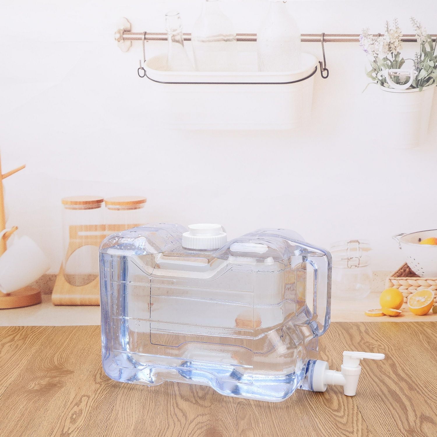 Mainstays 7.5 Liter Polypropylene Water Dispenser, 7.5 liter water ...