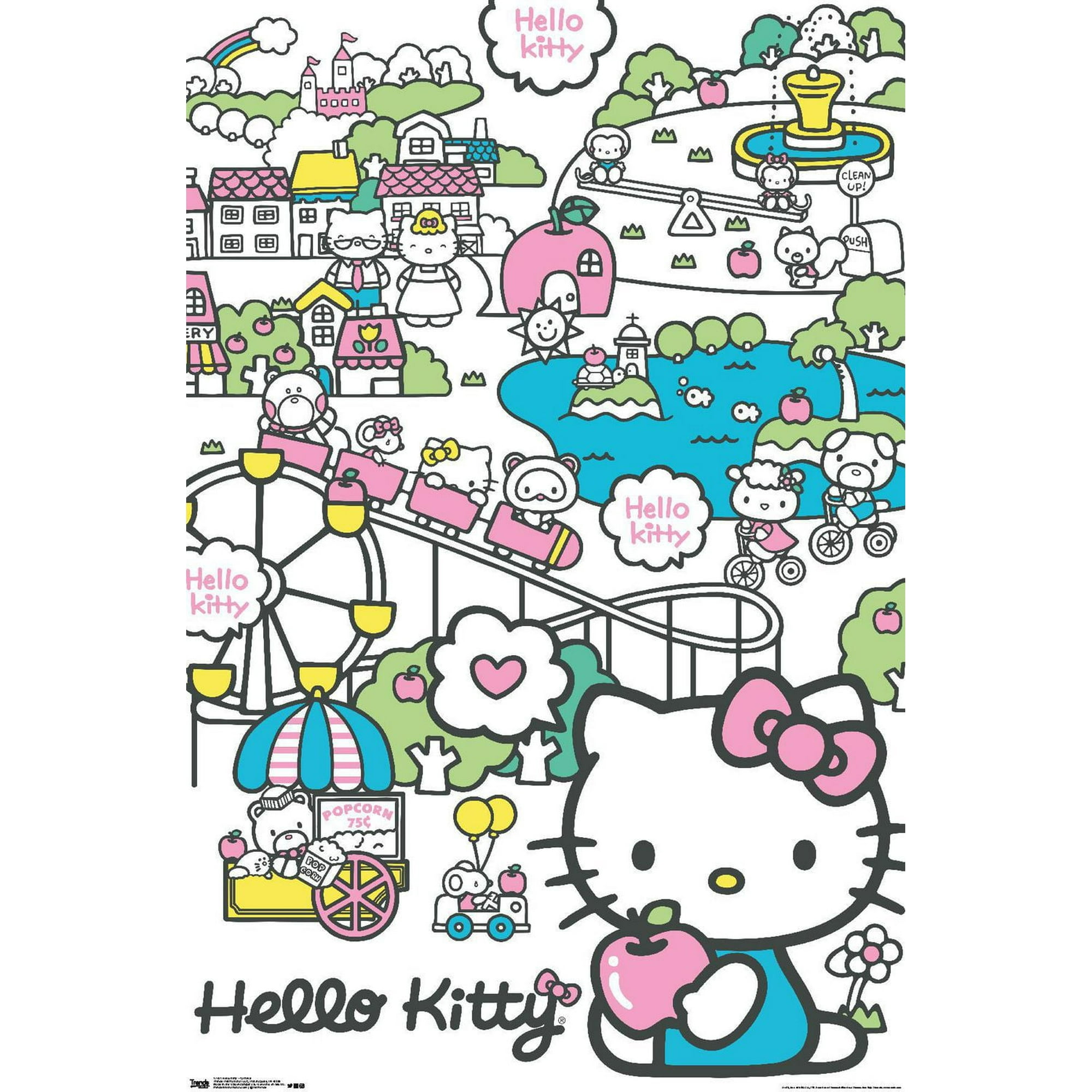 Click here for Trends International Hello Kitty: 19 Amusement Par... prices