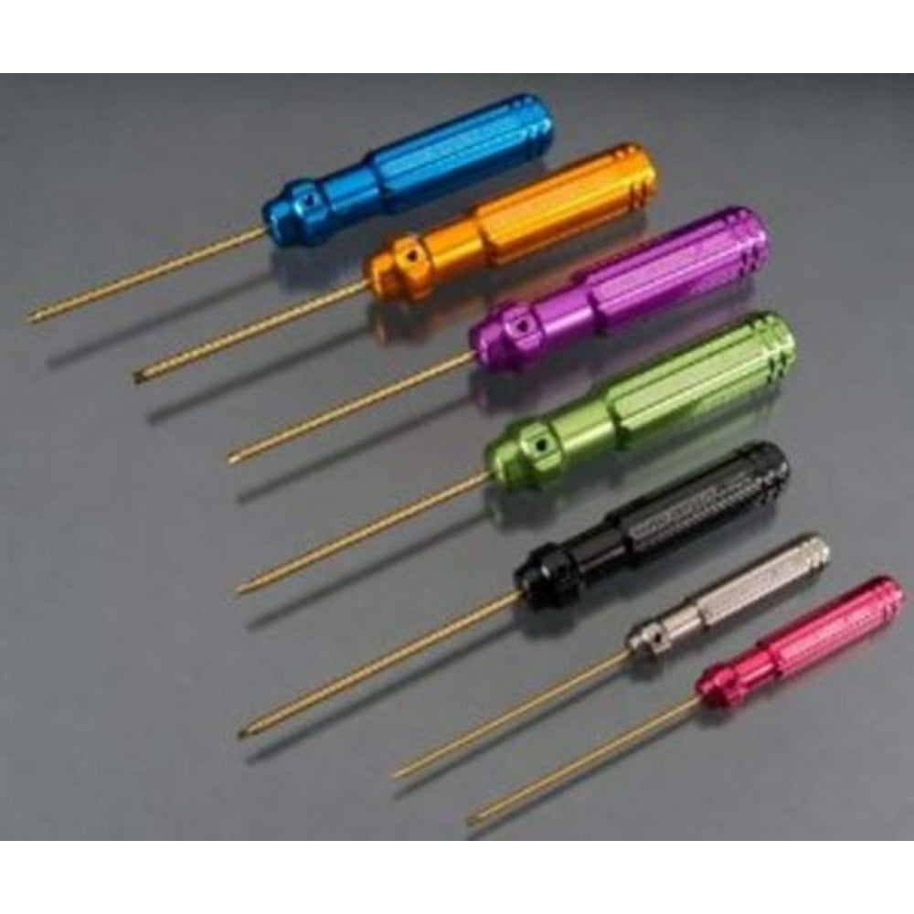 Color Coded Handle Wrench Set Ti-Nitride Allen Hex Multi-Colored ...