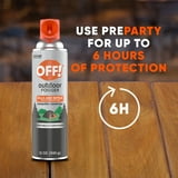 OFF! Outdoor Mosquito Fogger, Campsite Insecticide with up to 6 Hours ...
