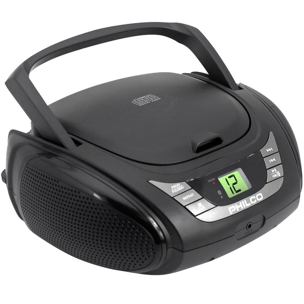 Boombox Philco Portátil Bluetooth con reproductor de CD | Walmart en línea