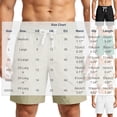 Agkizg Men's Shorts Solid Color Zipper Closure Pockets Zipper Pockets ...