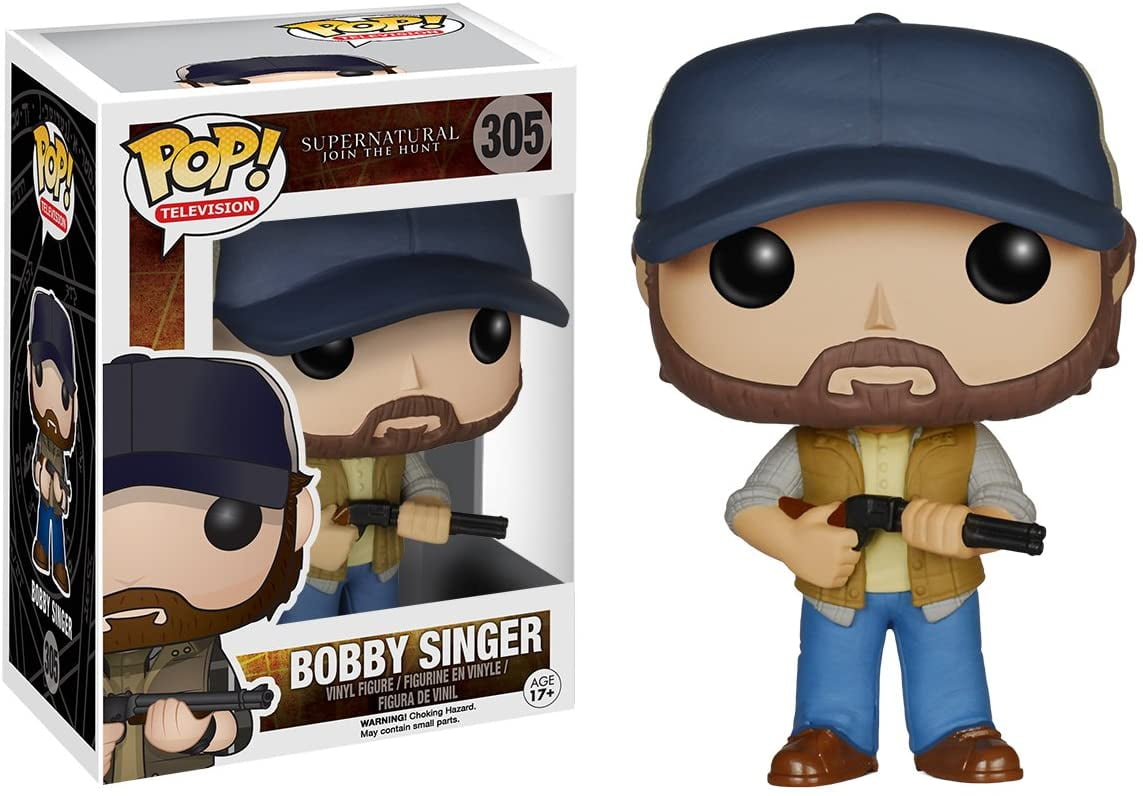 Funko POP TV Supernatural - Bobby Singer #305 Action Figure - Walmart.com