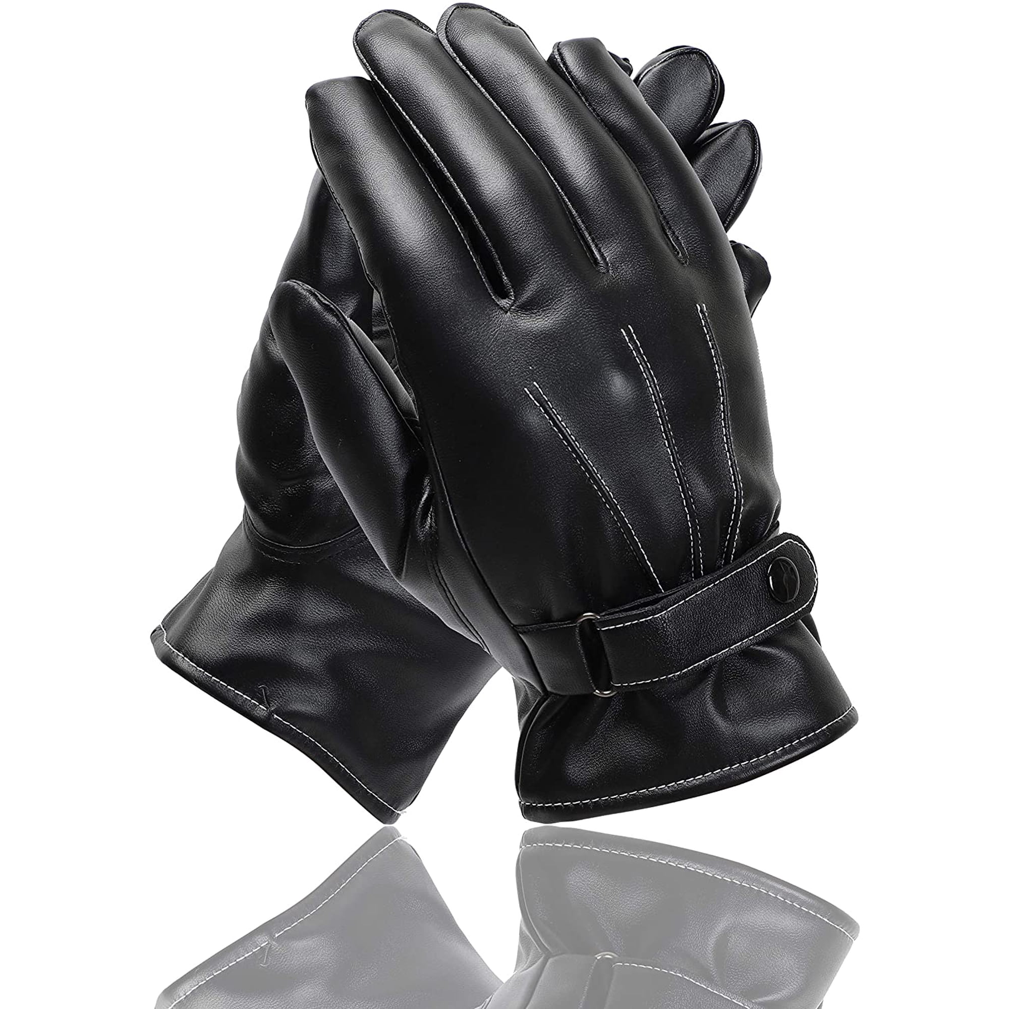 Click here for Geecy Soul Young Leather Driving Gloves For Men To... prices