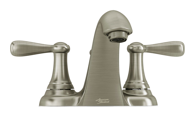 American Standard Marquette Brushed Nickel Two Handle Lavatory Faucet 4 ...