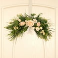 Floral Swag Decorative Swag Home Decoration Door Wreath Silk Roses ...