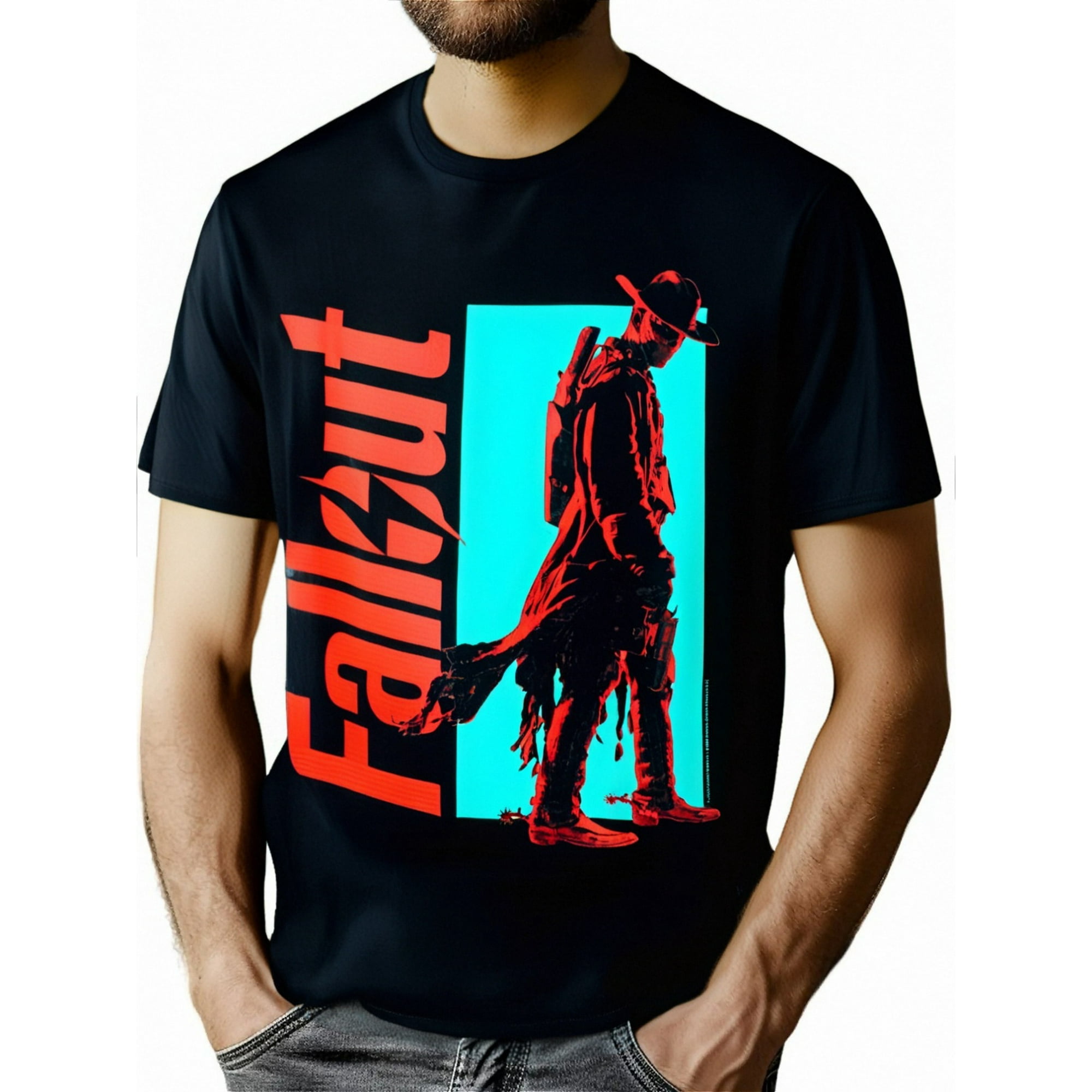 Click here for Generic Mens Fallout Graphic Tee - 100 Cotton Casu... prices