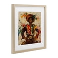 Stupell Industries El Mexicano with Paint Splatters Birch Framed Print ...
