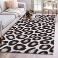 Area Rug for Living Room, Leopard Printed Non-Slip Indoor Large Carpet ...