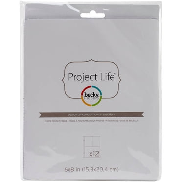 Project Life Photo Pocket Pages, 12pk, Small Variety Pack 6 - Walmart.com
