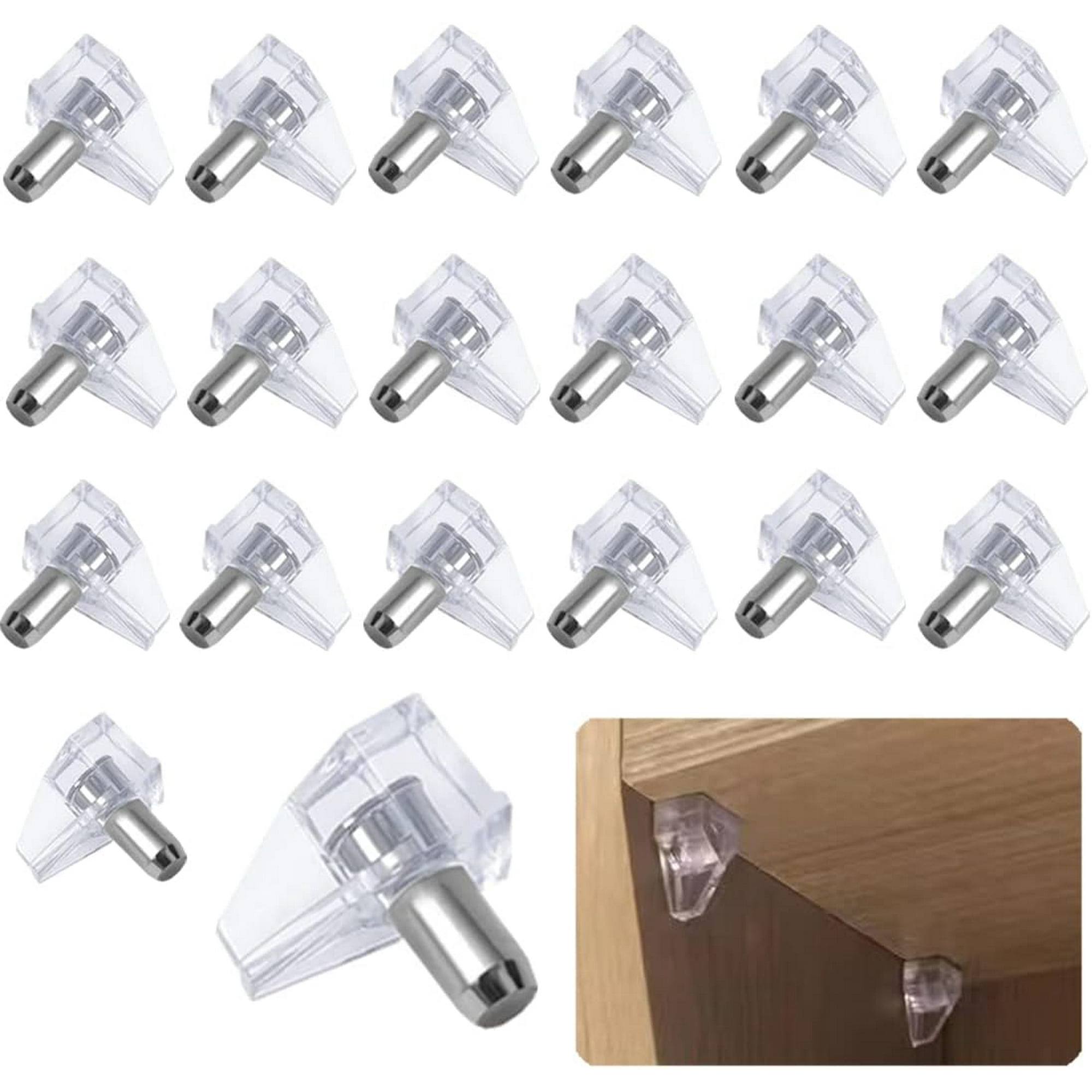 Click here for Laicaiw 60 Pcs Clear Shelf Support Pegs  Clear Pla... prices