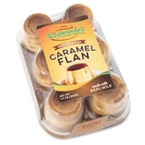 Raymundo's Caramel Flan Dessert Refrigerated Snack Cups, 4 oz, 6 Pack ...