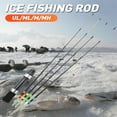 Winter Ice Fishing Tackle Light Weight Flat Tip Tool Cold Weather ...