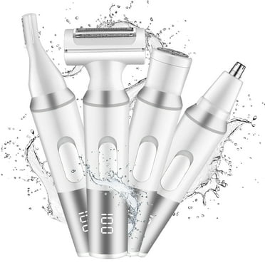 5 in 1 Women's Electric Shaver Rechargeable Razor for Bikini, Legs ...