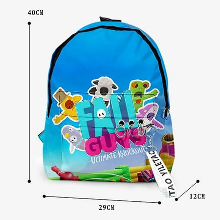 Fall Guys Jelly Beans 3d Backpack Street Ins Lanyard Backpack | Walmart ...