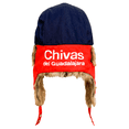 Icon Sports Chivas Trapper Hat, Navy Red Faux Fur, 100% Cotton, OSFM ...