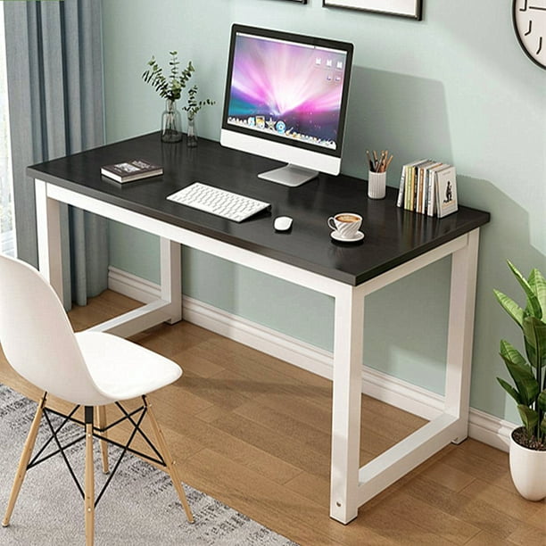 SNAILHOME Computer Desk 43" Study Writing Table for Home Office, Modern ...