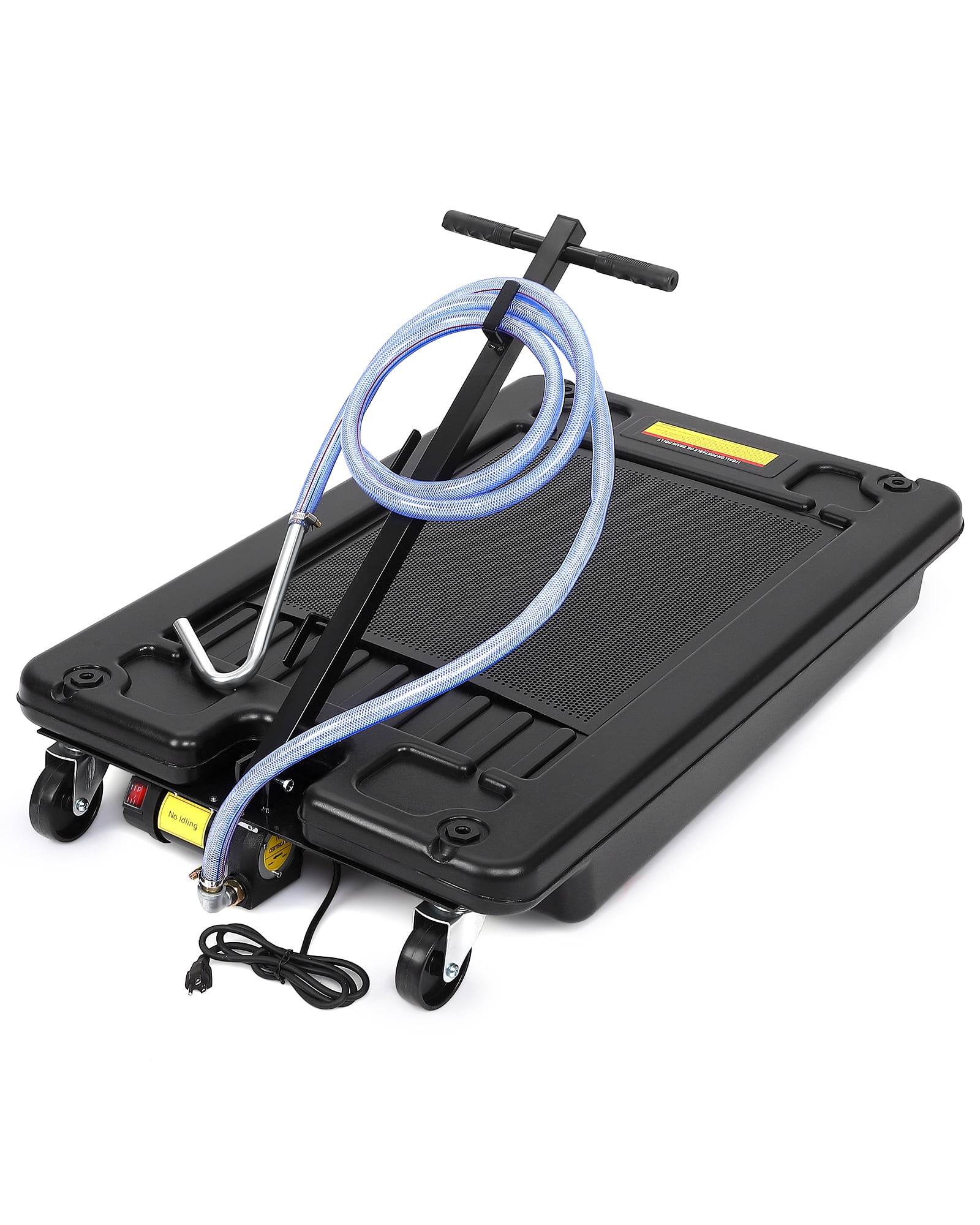 Electric Oil Drain Pan with 110V Pump & 8 Ft Hose, Low& T Folding ...