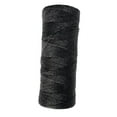 YIJU Black Hair Sewing Thread, Cotton Weaving Decor Thread for Sew-In ...