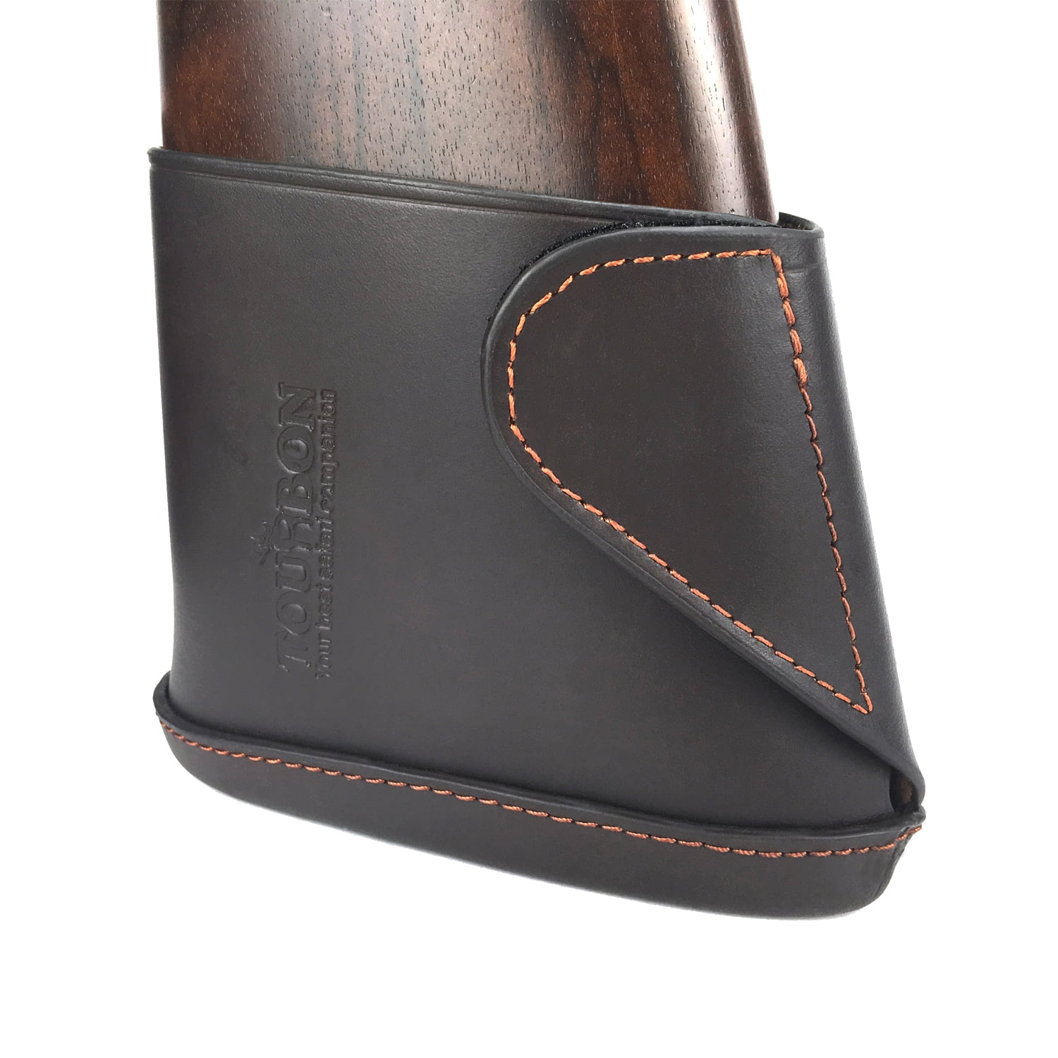 Buy TOURBON Vintage Leather Buttstock Extension Shoulder Protective ...