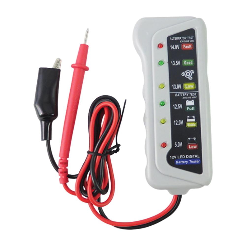 Battery Capacity Tester|High Accuracy LED Indicator Light 6V 12V Auto ...