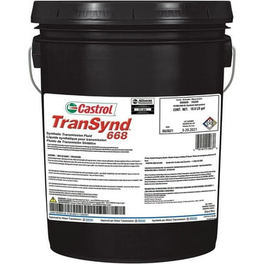 Castrol TranSynd 668 Full Synthetic Oil, Automatic Transmission Fluid ...
