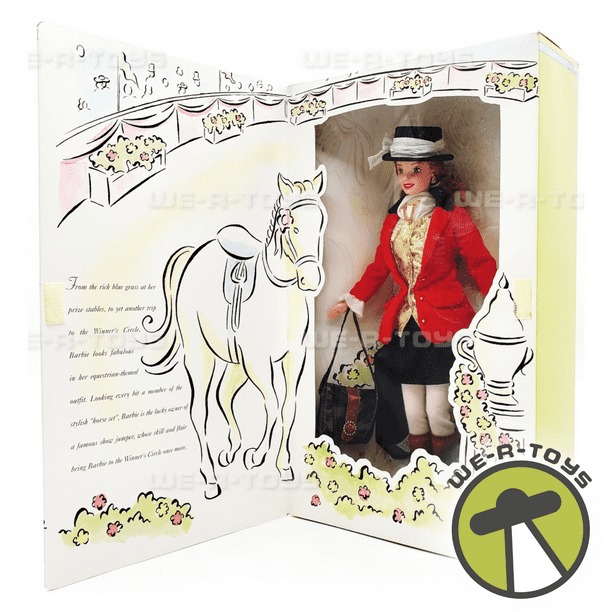 Barbie Muñeca Círculo Ganador Edición Limitada, 1996, Conjunto Ecuestre ...