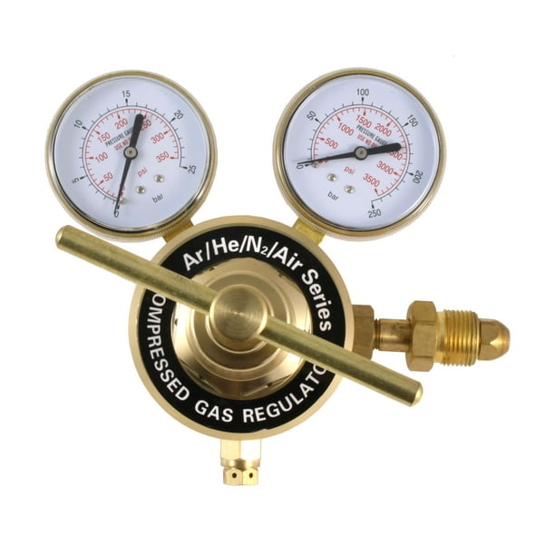 High Flow Regulator for Inert Gas - Inlet Connection: CGA580 - Outlet ...