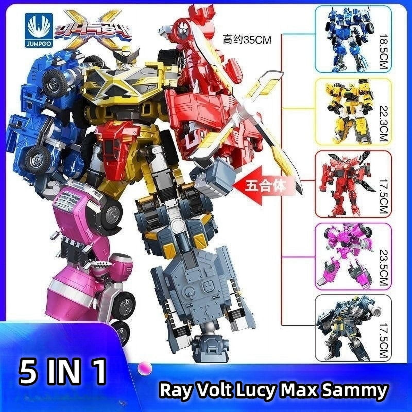 MiniForce Ray Volt Lucy Robot Transformer Car MiniForce X Ultimate Toy ...
