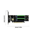 Fast Speed PCIe4.0 Based NVMe Expansion Card with 4Port SSDs Support ...