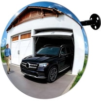 Convex Mirror 11.65" Adjustable Acrylic Wide Angle View Traffic Mirror ...