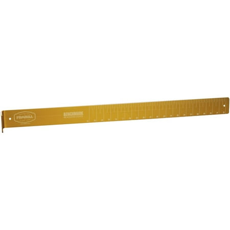 Frabill Fishing Bump Board Fish Measuring Ruler, 2.5" x 32" - Walmart.com