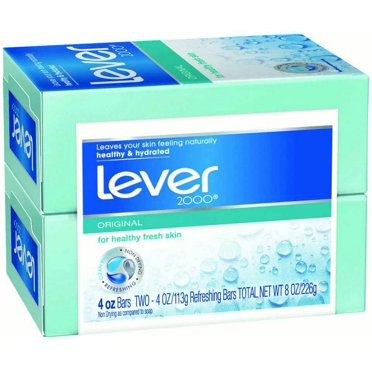 Lever 2000 Original Bar Soap 4 oz, 6 Bar - Walmart.com