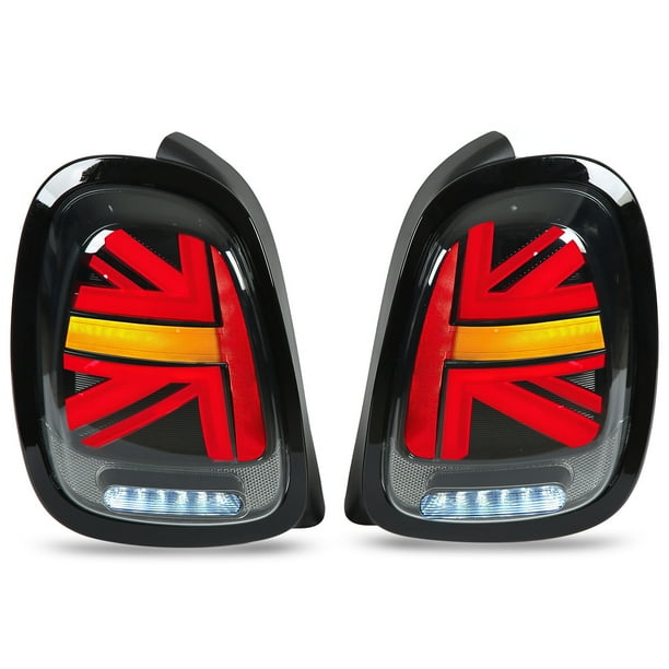 Full LED for Union Jack Tail Lights Smoked Lens With Sequential Turn ...