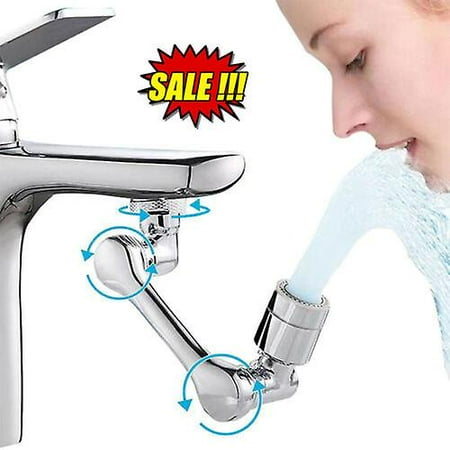 Faucet Extender Tap 1080 Rotating Spray Head Extension Parts Universal ...