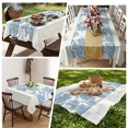 Abstract Ethnic Tribal Flower Texture Table Cloth 54x54in, Waterproof ...