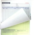 AllTopBargains Large Carbonless Purchase Order Receipt Record Book, 2 ...