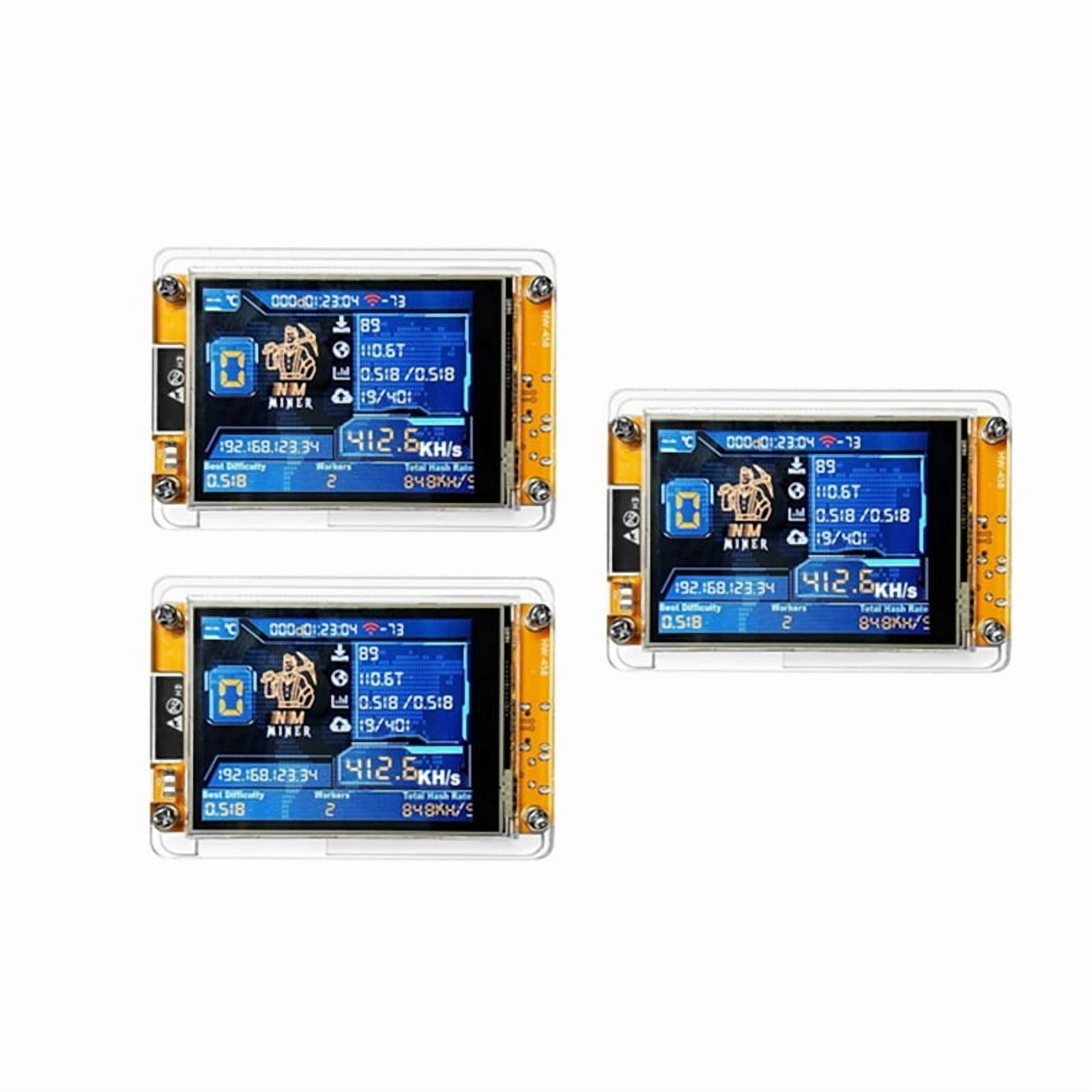 Click here for Unbranded 3pcs Bitcoin Nerdminer V2 Nmminer Hashra... prices