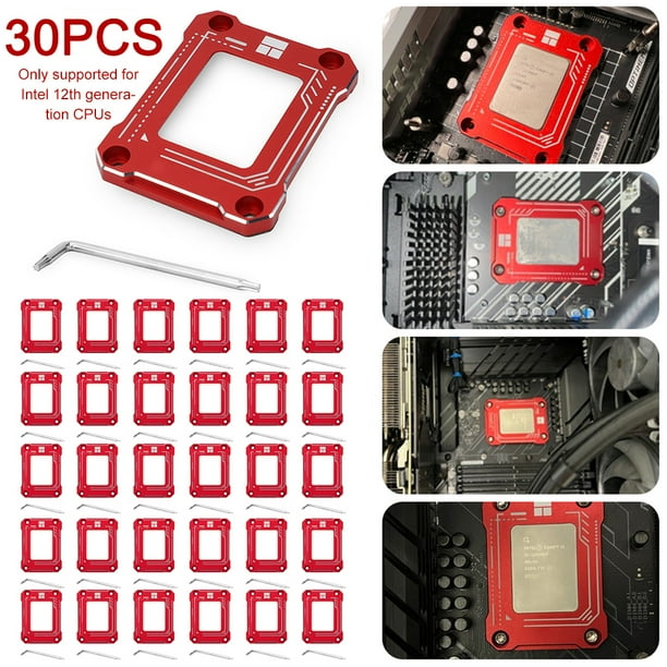 Protector marco corrección flexión CPU LGA1700-BCF Gen 12 para Intel ...