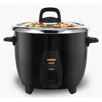 Narita 10 Cup Electric Rice Cooker and Steamer with Stainless Steel ...