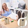 16Pcs Alloy Photo Frame Bracket Devetail Display Photo Holder Ladder ...