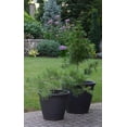 24" Barcelona Extra Large Outdoor Planter. Big Round Frost Resistant ...